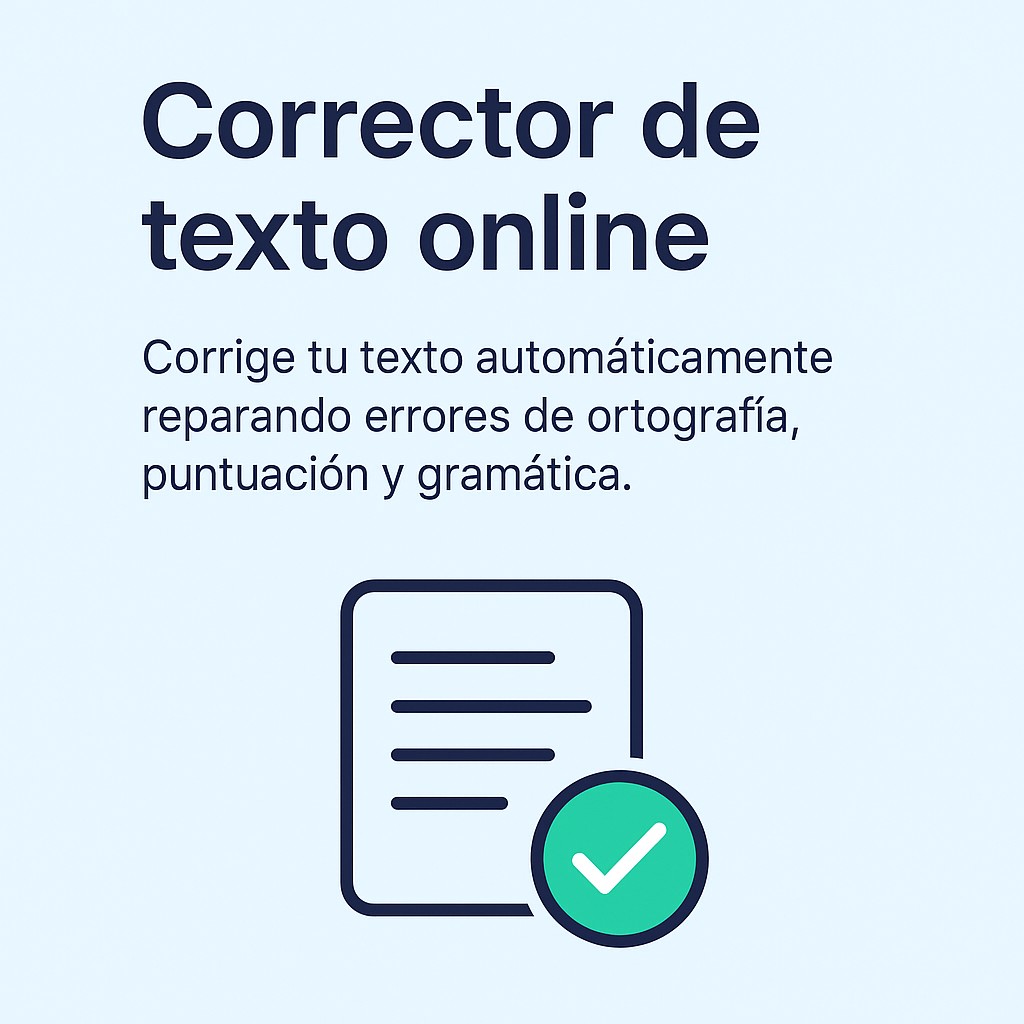 Corrector de texto online | Arregla puntuación y espacios